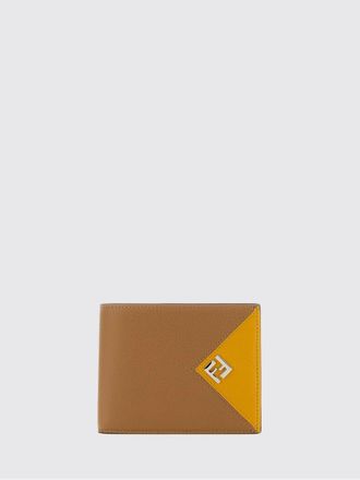 Fendi Portefeuille horizontal Lui pour homme en cuir &agrave; monogramme FF