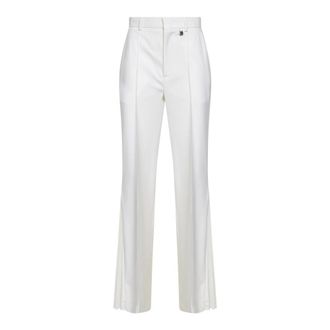 Giuseppe Di Morabito Pleated Flared Hosen - - Trousers - Damen - Wei&szlig; - XL