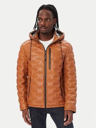 Milestone Lederjacke MS Tamino 631019 60305 Hellbraun Regular Fit