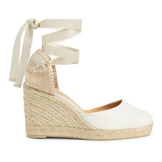 Castaner Carina/8/032 9 cm Keilabs&auml;tze - - Shoes - Damen - Wei&szlig; - 41 EU