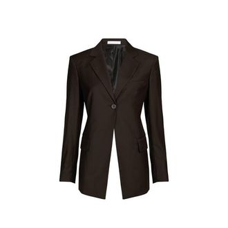 Helmut Lang Blazer Cutaway cintr&eacute; en laine