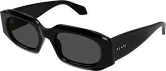 Alaia unisex, Accessoires, Noir, Taille: 53 MM Rectangle Lunettes de soleil