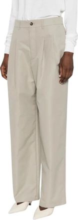 Wardrobe.NYC Wardrobe.nyc, Femme, Pantalons, Beige, Taille: 34 FR Clean Chino
