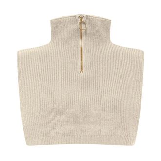Ichi Ichi - Capes - Femme - Vestes - Beige - Taille: ONE Size