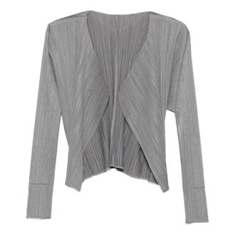 Issey Miyake Damen, Strickwaren, Grau, 2XLGröße