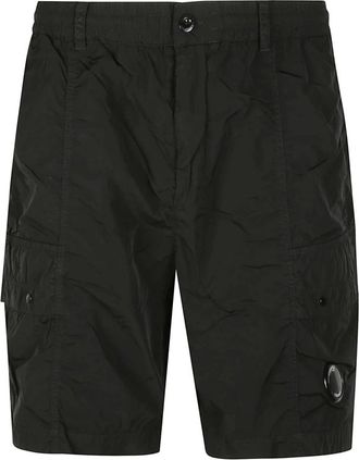 C.P. Company C.p. Company, Homme, Shorts, Noir, Taille: L Chrome-R Cargo Bermuda
