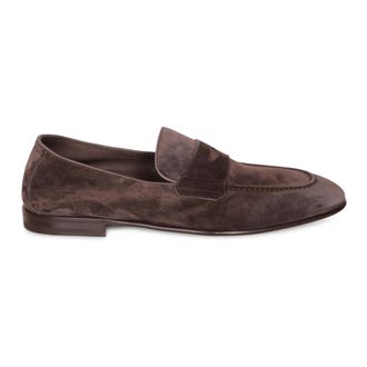 Henderson Baracco Weiches Wildleder. Dekoratives Detail - - Shoes - Herren - Braun - 43 1/2 EU