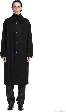 Giorgio Armani Wool Cashmere Coat