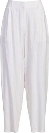 Topshop Pantalon uni en lin m&eacute;lang&eacute;