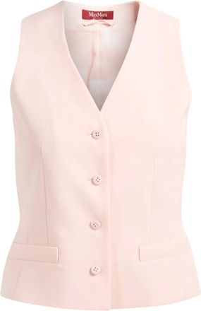 Max Mara Femme, Vestes, Rose, Taille: 36 FR Mstmadia Gilet
