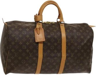 Louis Vuitton Pre-owned Toile sacs-louis-vuitton - Femme - Pre-owned - Brun - Taille: ONE Size