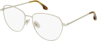 Victoria Beckham Femme, Accessoires, Jaune, Taille: ONE Size Metal Lunettes Frames