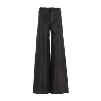 Arma Marina Lederhose - - Trousers - Damen - Schwarzk - L