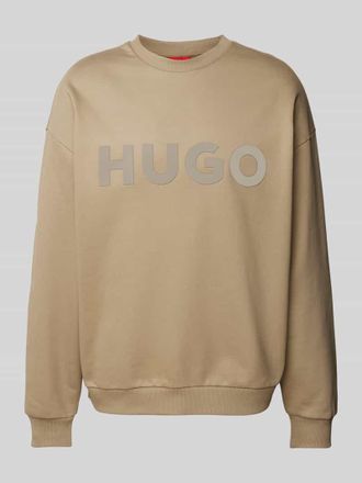 HUGO BOSS Sweatshirt mit Label-Print Modell Dinex
