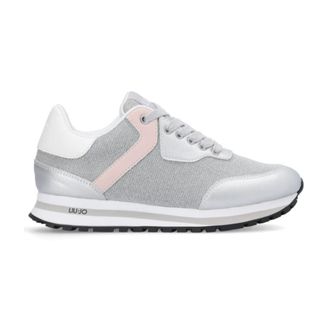 Liu Jo Glitzernde silberne Sneakers Wonder Model - - Shoes - Damen - Grau - 37 EU