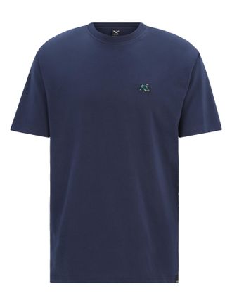 Iriedaily Herren T-Shirt PEACERIDE EMB Bio-Baumwolle Regular Fit M Midnight