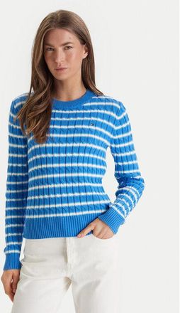 Tommy Hilfiger Pullover WW0WW47644 Blau Regular Fit