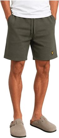 Lyle & Scott Homme, Shorts, Vert, Taille: L Shorts de surv&ecirc;tement l&eacute;gers de sport