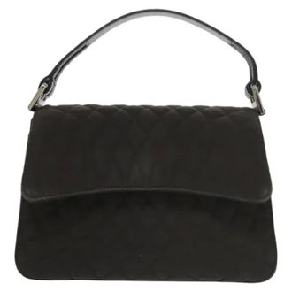 Bally Pre-owned Nylon sacs-main - Femme - Pre-owned - Brun - Taille: ONE Size