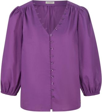 Uta Raasch Bluse 3/4-Arm Uta Raasch lila