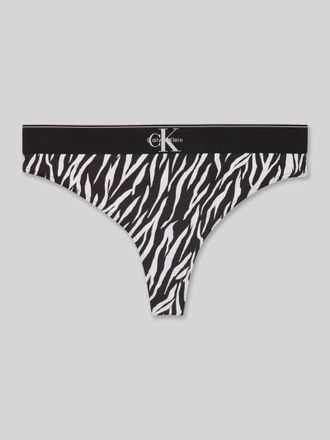 Calvin Klein Underwear String mit Logo-Detail