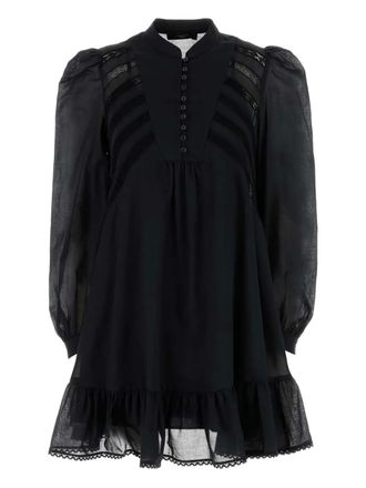 Max Mara robe courte Asteri - Noir