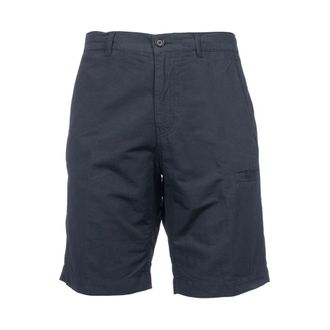 Aspesi Homme, Shorts, Bleu, Taille: L Bermuda en Coton et Lin Slim Fit