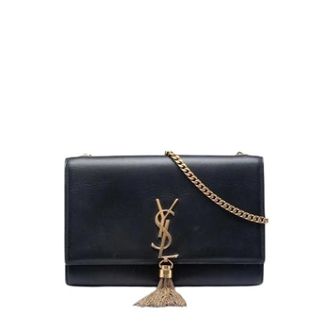 Saint Laurent Sac bandouli&egrave;re Kate Pre-owned - Femme - Pre-owned - Noir - Taille: ONE Size