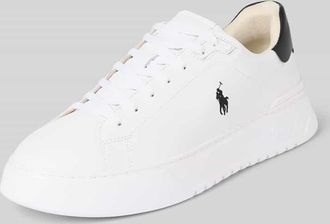 Polo Ralph Lauren Sneaker aus Leder mit Label-Stitching