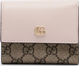 Gucci Portefeuille GG Marmont Mini en cuir