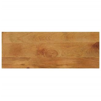 vidaXL Dessus de table 80x40x3,8 cm rectangulaire bois massif manguier vidaXL