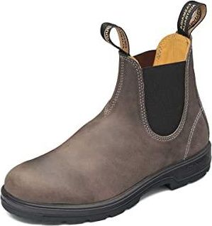 Blundstone Classic 550 Series, Bottine Chelsea Mixte -Gris acier - 44 EU (Taille fabricant: 10 UK)