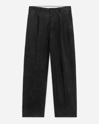 Arket Lockere Cordhose -Schwarz