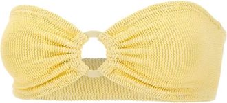 MC2 Saint Barth Femme, Maillots de bain, Jaune, Taille: 38/40 FR Yulia Bikini Top