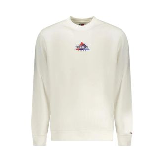 Tommy Hilfiger Sweatshirt mit Rundhalsausschnitt - - Sweatshirts & Hoodies - Herren - Wei&szlig; - 2XL