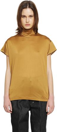 Christophe Lemaire Short Sleeve Foulard Top