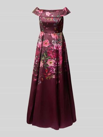 Adrianna Papell Abendkleid mit floralem Print