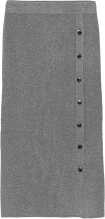 Liu Jo Femme, Jupes, Gris, Taille: 38 FR Jupe Grise