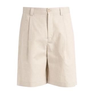 Maison Kitsun&eacute; Homme, Shorts, Beige, Taille: W42 Bermuda Shorts