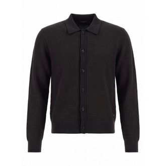 HUGO BOSS C-Laconico Cardigan - Homme - Pulls - Noir - Taille: S