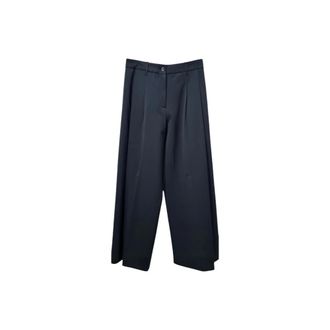 Nine In The Morning Femme, Pantalons, Noir, Taille: W29 Anchor Wide Pantalons