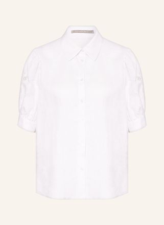 (The Mercer) N.Y. (The Mercer) N.Y. Hemdbluse Aus Leinen Mit Lochspitze weiss