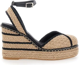 Castaner Femme, Chaussures, Beige, Taille: 36 EU Carina Wedge Espadrilles
