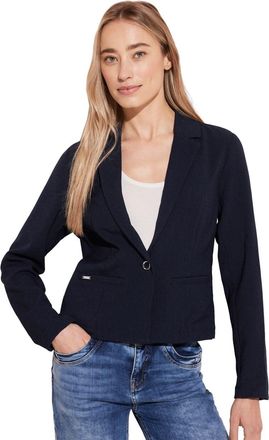 Street One Damen Kurzer Struktur Blazer