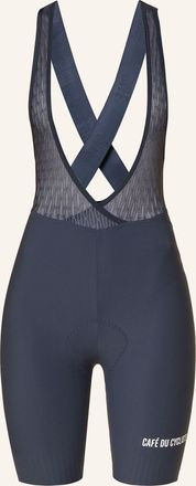 Cafe du Cycliste Caf&eacute; Du Cycliste Radhose Graziella Mit Tr&auml;gern Und Gepolstertem Einsatz blau