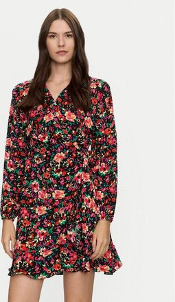 Brave Soul Kleid für den Alltag LDRW-272AMBER Schwarz Regular Fit