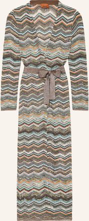 Missoni Strickh&uuml;lle Mit Pailletten Und Glitzergarn braun
