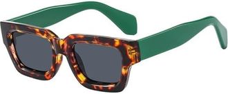 Generic Lunettes De Soleil Tendance À Petite Monture Carrée For Hommes Et Femmes, Verres Polarisés For La Conduite En Plein Air, Le Sport Et Les Vacances(Gree