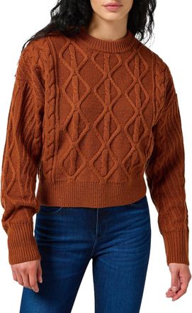Wrangler Cable Knit Sweater Pullover f&uuml;r Damen