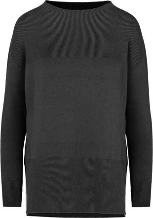 Bomboogie Femme, Pulls, Noir, Taille: 40 FR Seamless Crew Neck Shirt